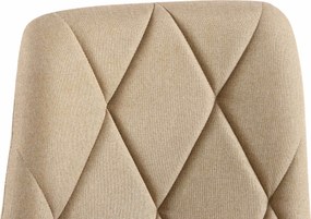 Jídelní židle Clairton látka – taupe