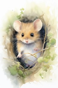 Plakát - Myška v doupěti