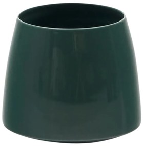 Zelená keramická váza Kave Home Sibla 17 cm