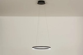 Závěsné černé designové LED svítidlo nad stůl Opus Black 39