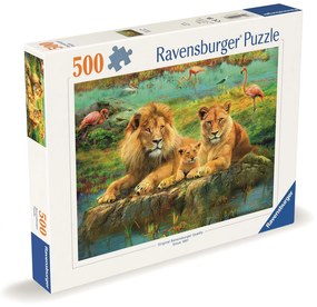 Puzzle ravensburger 120002208 lví rodina
