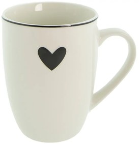 Porcelánový hrnek se srdíčkem Love Birds