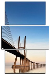 Obraz na plátně - Most Vasco da Gama - obdélník 7245C (105x70 cm)