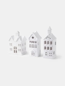 Sinsay - Vánoční LED světýlka ve tvaru domečků 3 pack - bílá