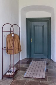 Vínový kovový stojan na oblečení 92x186x39 cm Arch – Mette Ditmer Denmark