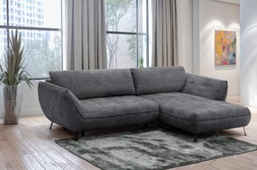 XXXLutz ROHOVÁ SEDAČKA, textil, antracitová MID.YOU - Sedací soupravy - 000694008604