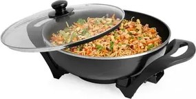 Tristar PZ-9130 černá / Elektrická pánev wok / 1500 W / až 240 °C / 33