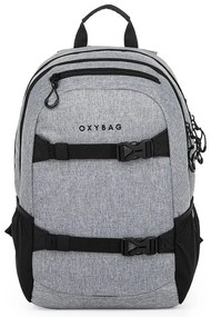 Oxybag Studentský batoh + etue - OXY Sport Grey Melange