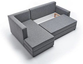 Atelier del Sofa Rohová sedací souprava Ece Left - Grey, Šedá