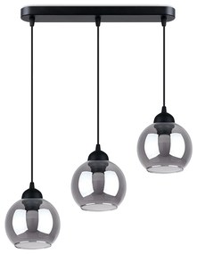 Sollux Lighting Závěsné svítidlo ALINO 3 Černá