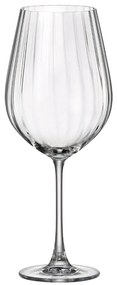 Bohemia Crystal Sklenice červené víno Columba Optic 850ml (set po 6ks)