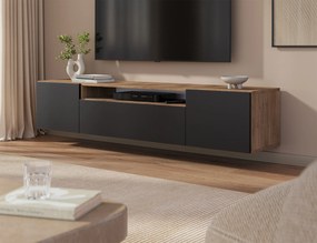 ADRK Furniture Femur 200 Závěsný TV stolek ADRK-RTV-FEMU-200-AB