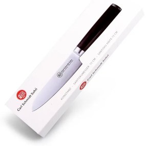 CS SOLINGEN Nůž santoku damascénská nerezová ocel 12,5 cm KONSTANZ CS-071318