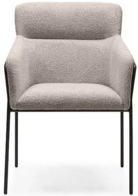 Béžové designové jídelní křeslo HELSINKI