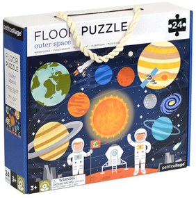 Petit Collage Podlahové puzzle Vesmír