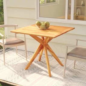 vidaXL Zahradní stolek 85 x 85 x 75 cm masivní akáciové dřevo [316256]