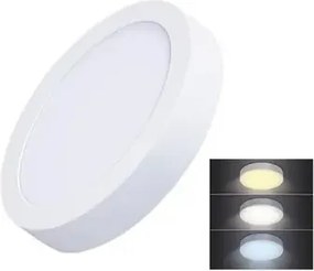 Solight WD170 LED mini panel CCT přisazený 12W / 900lm / 3000K-6000K /