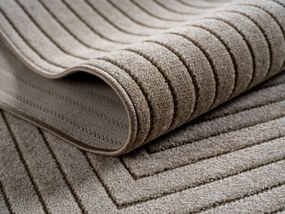 Ayyildiz, Běhoun Nova 1202 beige - na ven i na doma, 80x250, béžová, chodba / předsíň