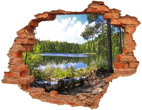 Wallmuralia Nálepka fototapeta 3D na zeď Lesní panorama 90x70 cm