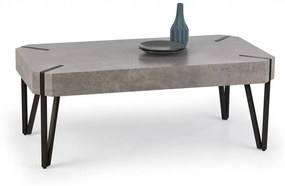 HALMAR Konferenční stolek Emily beton/černý