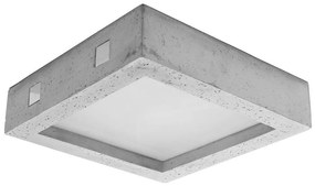 Sollux | Sollux SL.0995 - LED Stropní svítidlo RIZA LED/18W/230V beton | SLX0764
