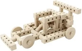 Walachia Dřevěná skládací stavebnice CONSTRUCT 67 dílů / od 3 let / 67