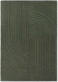 Vikosa, Kusový koberec Vikosa Arcura 106271 Dark Green, 160x230, zelená, ložnice
