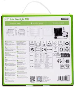 Aigostar - LED Stmívatelný solární reflektor LED/50W/3,4V IP66 + DO