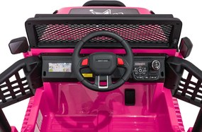 Ramiz Auto Jeep BEAST 4x4 růžové