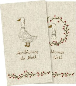 Vánoční ubrousky Ambience de Noel Large - 20 ks Maileg