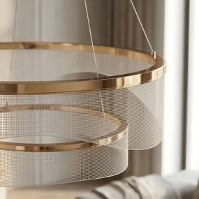 Toolight Rea, ZÁVĚSNÁ STROPNÍ G146-2CP GOLD, OSW-04702