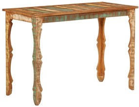 vidaXL Jídelní stůl 110 x 52 x 76 cm masivní recyklované dřevo