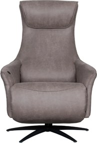 LABEL51 Elektrické polohovací křeslo LUND šedé SX-84.022