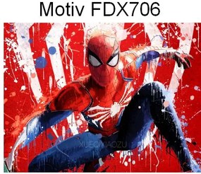 Diamantové malování - Spiderman (20x30, 30x40 cm) Motiv: FDX706, Rozměr: 30x40 cm