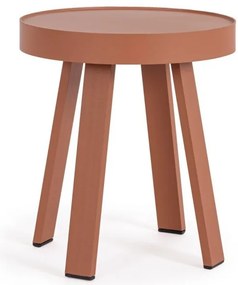 BIZZOTTO Zahradní konferenční stolek SPYRO červená 41 cm 0663523