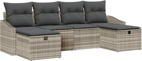 Set pohovek 6 ks polyratan 3360653
