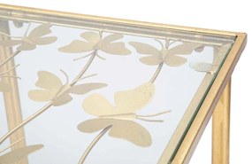 Designová konzole Jahmisey 100 cm zlatá