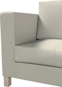 Potah na pohovku IKEA  Karlanda 3-místná nerozkládací, krátký barva béžová látka pletený vzor