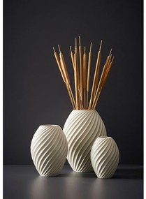 Morsø Porcelánová váza RIVER White 16 cm
