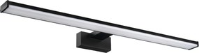 Sapho - LED svítidlo Chicago XL, 600x120x40 mm, 12W, matná černá AU470