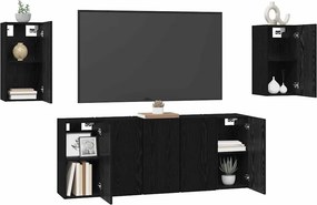 Sestava TV skříněk 7 ks Černý dub Kompozitní dřevo 3393145