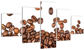 Obraz - Kávová zrna (125x70 cm)