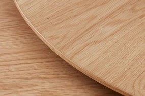 Sada konferenčních stolků Paricia 88 cm přírodní dub