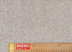 Breno Metrážový koberec GEM - GUSTO 49 béžový, šíře 400 cm, Béžová