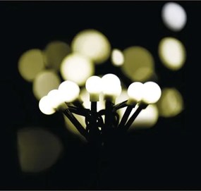 Vánoční řetěz kuličky EMOS D5GW02 ZYK0205 100LED 5m teplá bílá