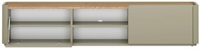 TV stolek Elivo 170 cm - eukalyptus / dub baltic dune