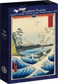 BLUEBIRD Puzzle Moře v Sattě, provincie Suruga (1859) / 1000 dílků / o
