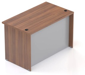 NABYTEK-DESIGNOVY.CZ - LKA12 19 - Recepční pult Komfort, 120x70x76 cm, ořech/šedá