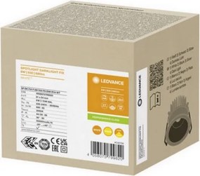 Podhledové LED svítidlo LEDVANCE SPOT DARKLIGHT UGR<19 bílé 8W 3000K CRI90 36° stmívatelné