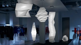 Artemide 1697010A Minomushi, závěsné designové svítidlo řady IN-EI, 28W LED, výška 204 cm